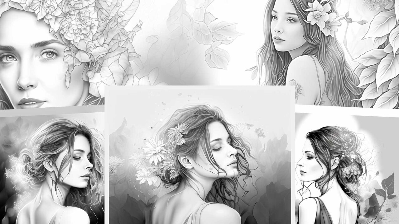 Creare disegni da colorare in scala di grigio di alta qualità con l'intelligenza artificiale per ...