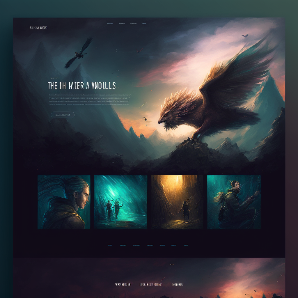 Midjourney Web Design - Carlo D'Angio